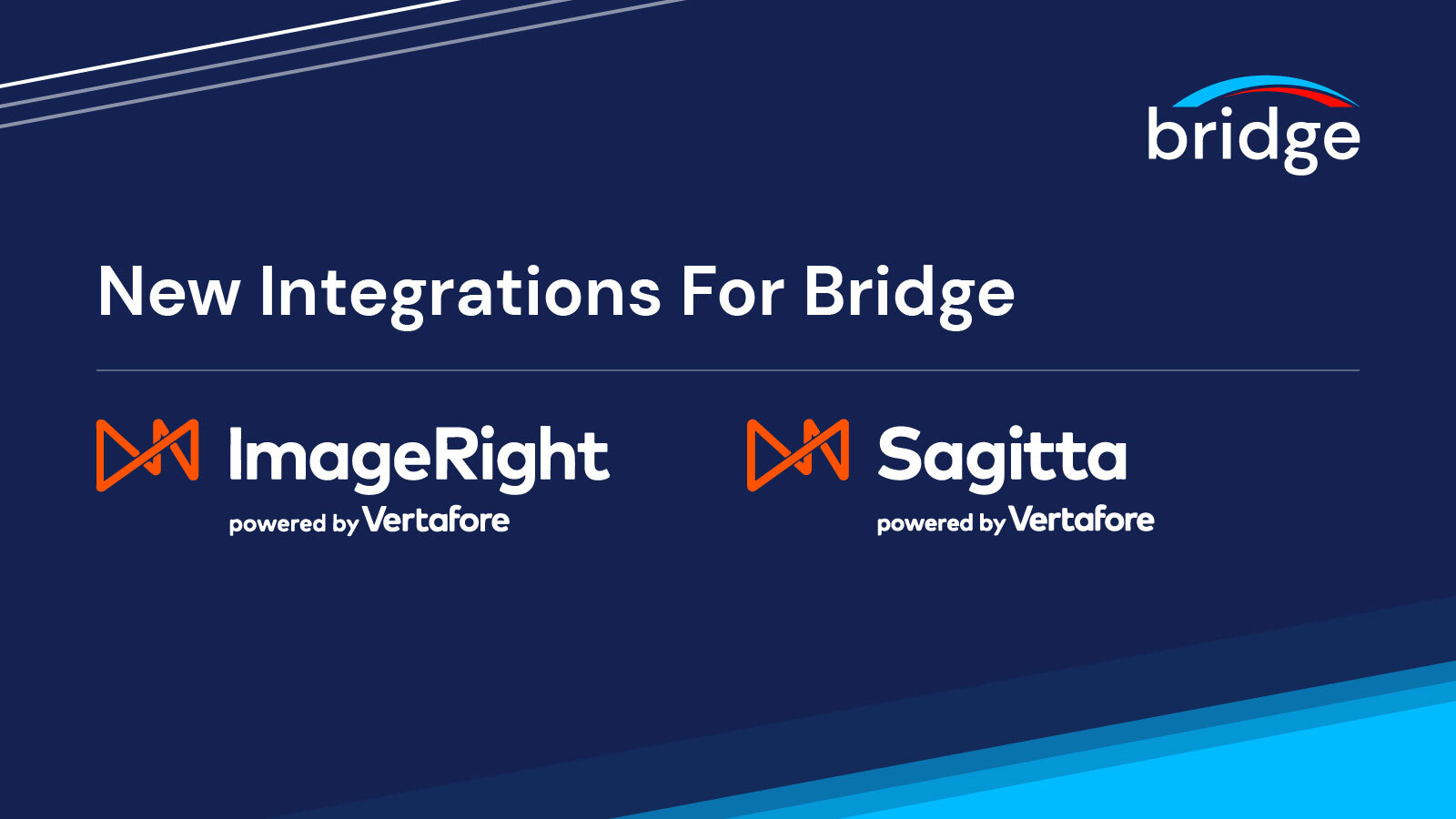 Bridge partners with Vertafore to release a new integration for Sagitta and ImageRight customers